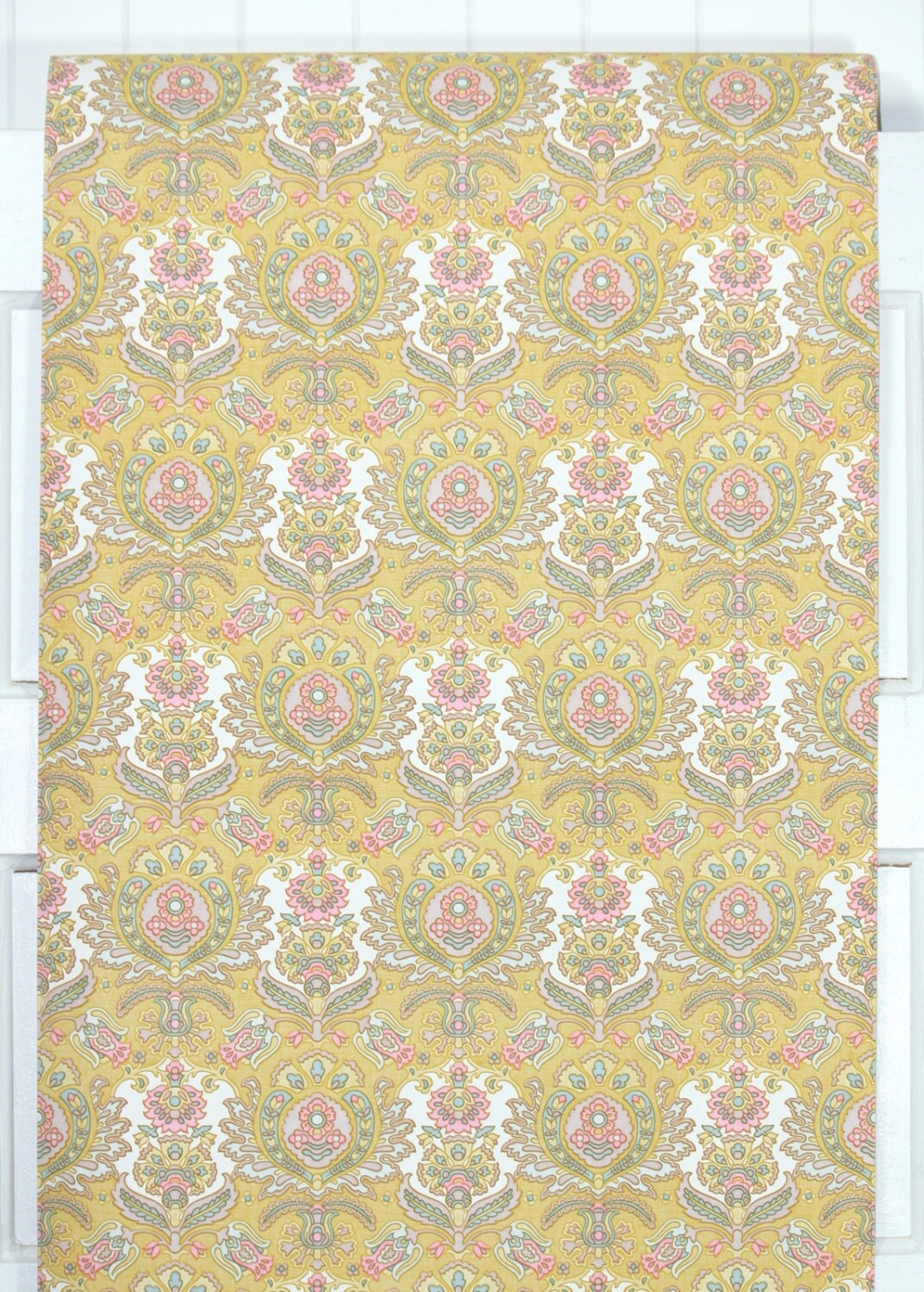 Retro Wallpaper by the Yard 70s Vintage Wallpaper 1970s Pink | Etsy