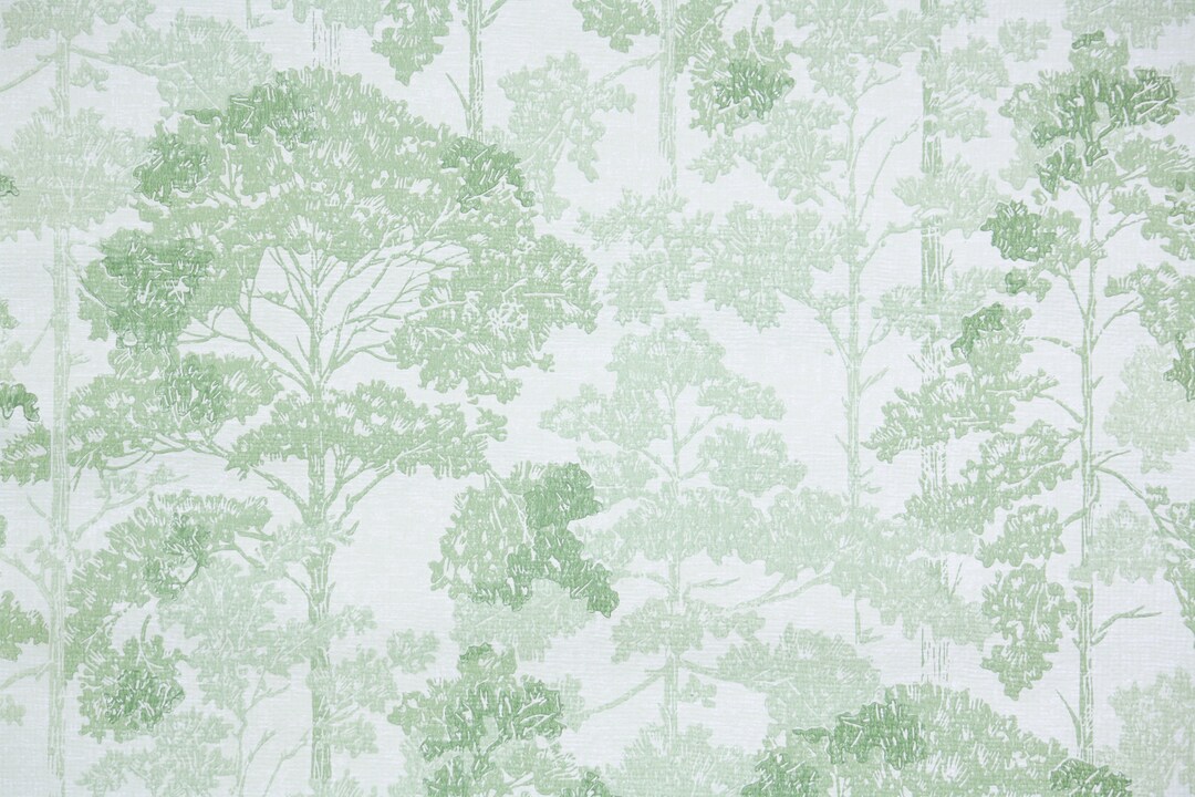 Retro Wallpaper by the Yard 70s Botanical Vintage Wallpaper Retro 1970s ...