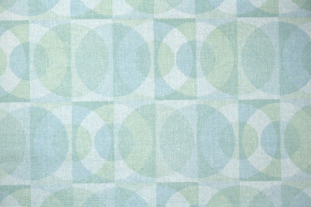 Retro Wallpaper by the Yard 70s Vintage Wallpaper 1970s Blue - Etsy