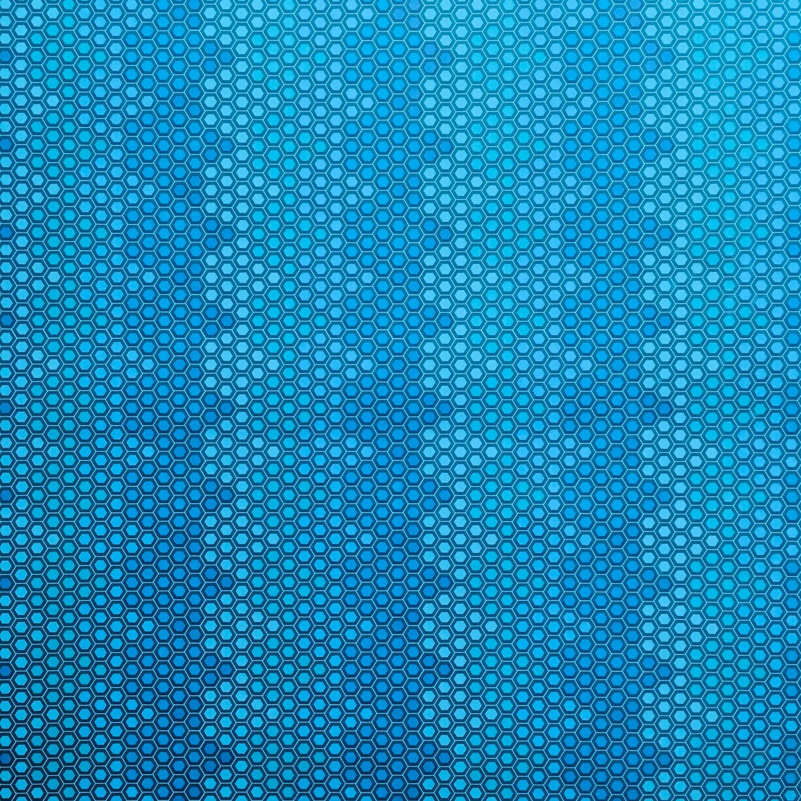 Retro Wallpaper by the Yard 70s Vintage Wallpaper - 1970s Blue and Aqua ...