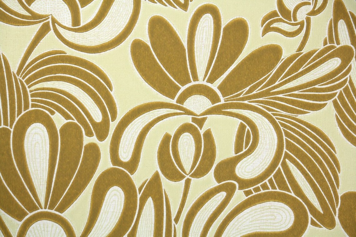 Retro Wallpaper by the Yard 60s Vintage Wallpaper 1960s Mod - Etsy UK
