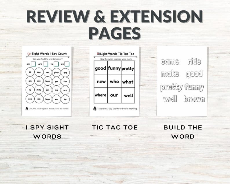 Dolch Primer Sight Words Workbook | High-frequency Words | Instant ...
