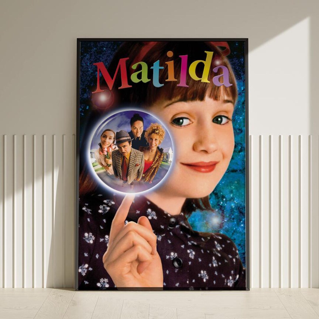 Matilda Movie Poster, Home Room Decor, Wall Art, Christmas Gift - Etsy