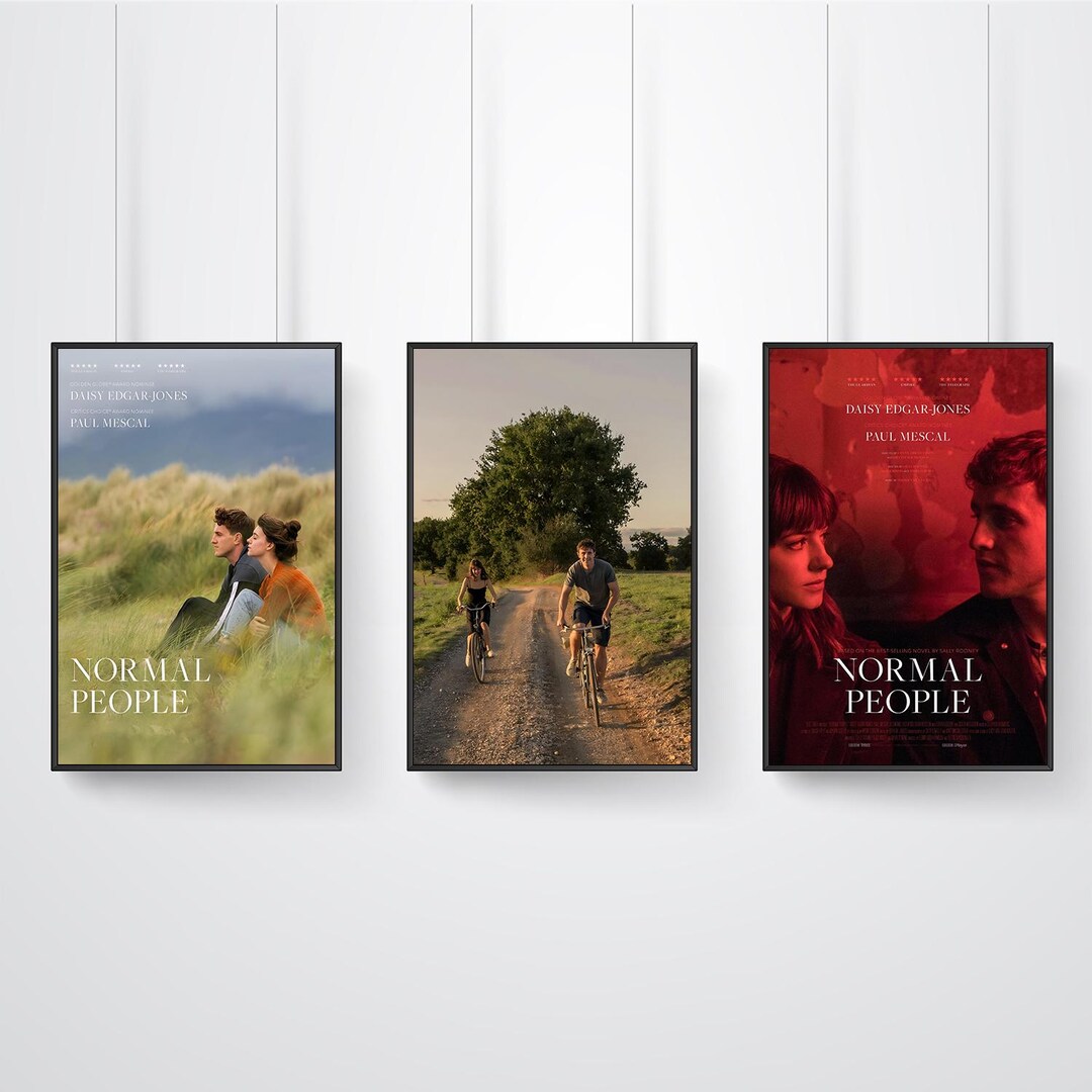 Normal People Movie Poster - Canvas Print - Bedroom Decor - Wall Art ...
