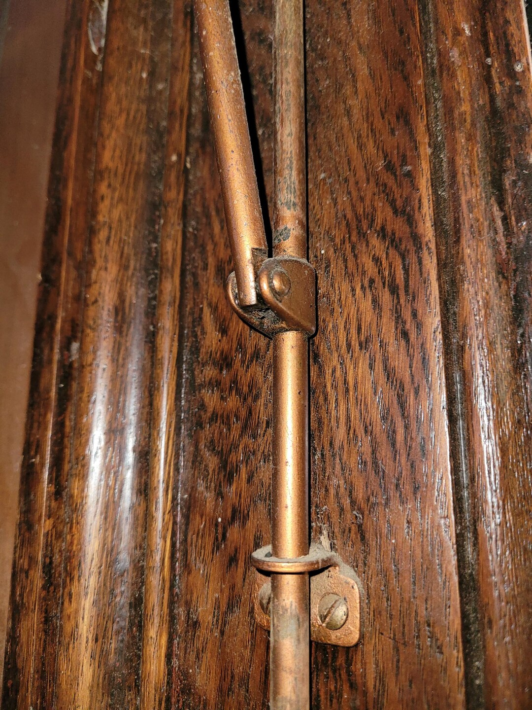 Antique (1909) Copper Transom Window Hardware - Etsy