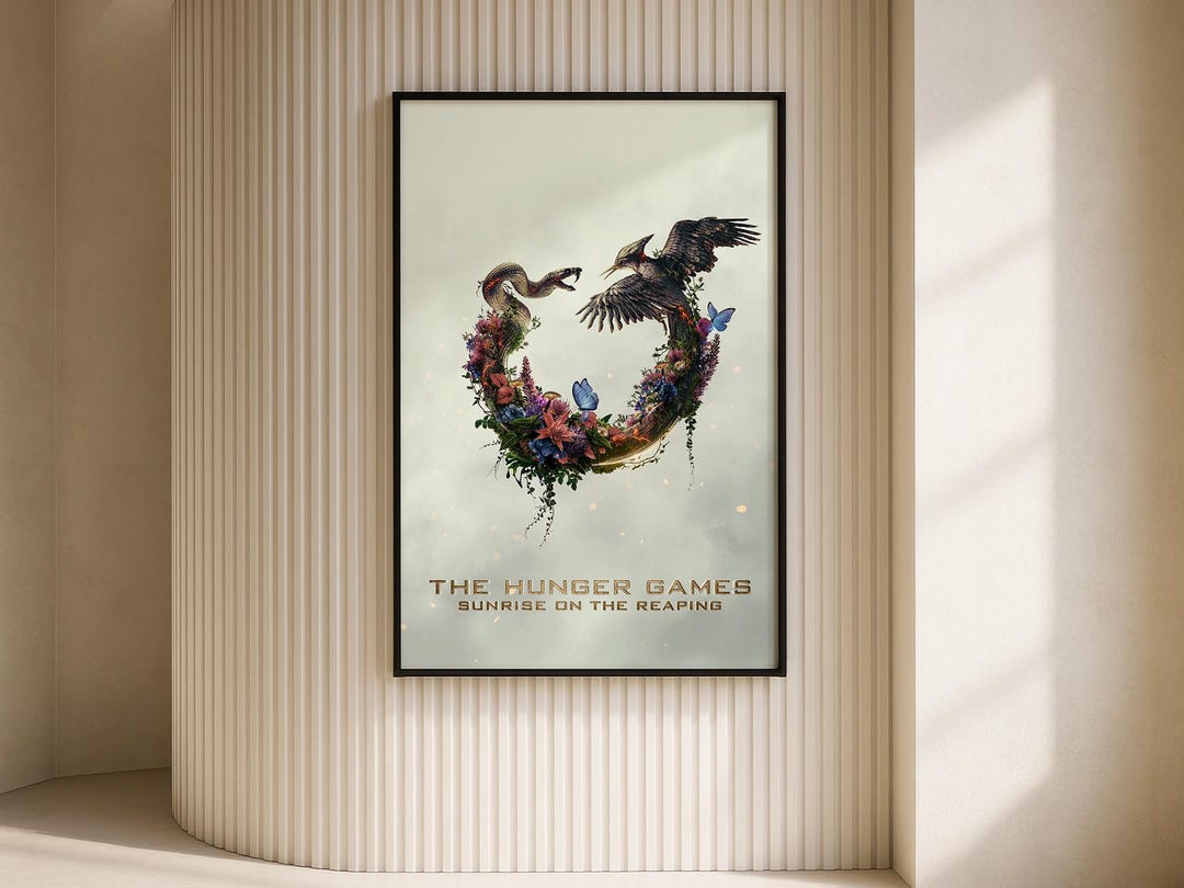 The Hunger Games Sunrise on the Reaping Poster, Movie Poster, Vintage ...