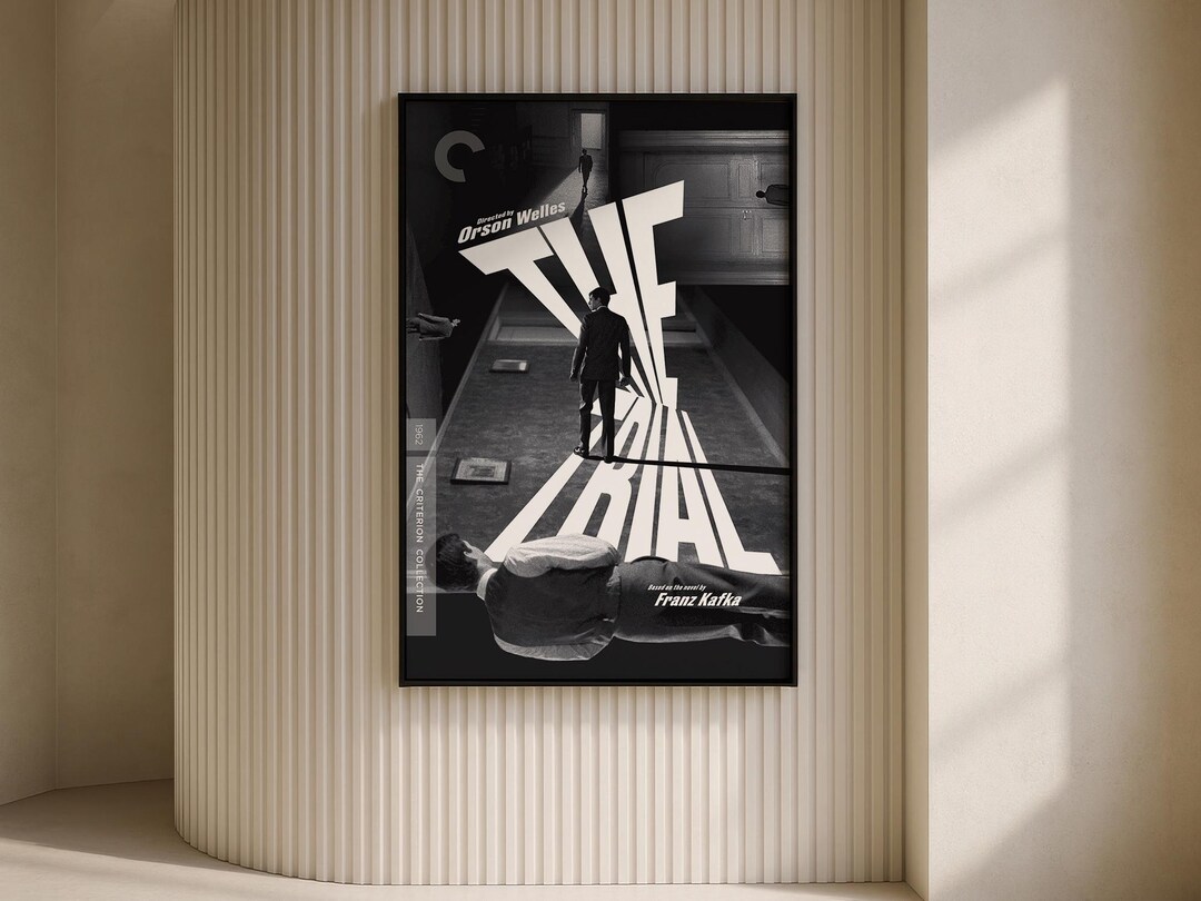 The Trial Poster, Movie Poster, Vintage Poster, Art Home Decoration ...