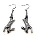 Dinner Bunny Ear Wires. Rabbit Earrings. Rabbit Ear Wire. Bunny ...