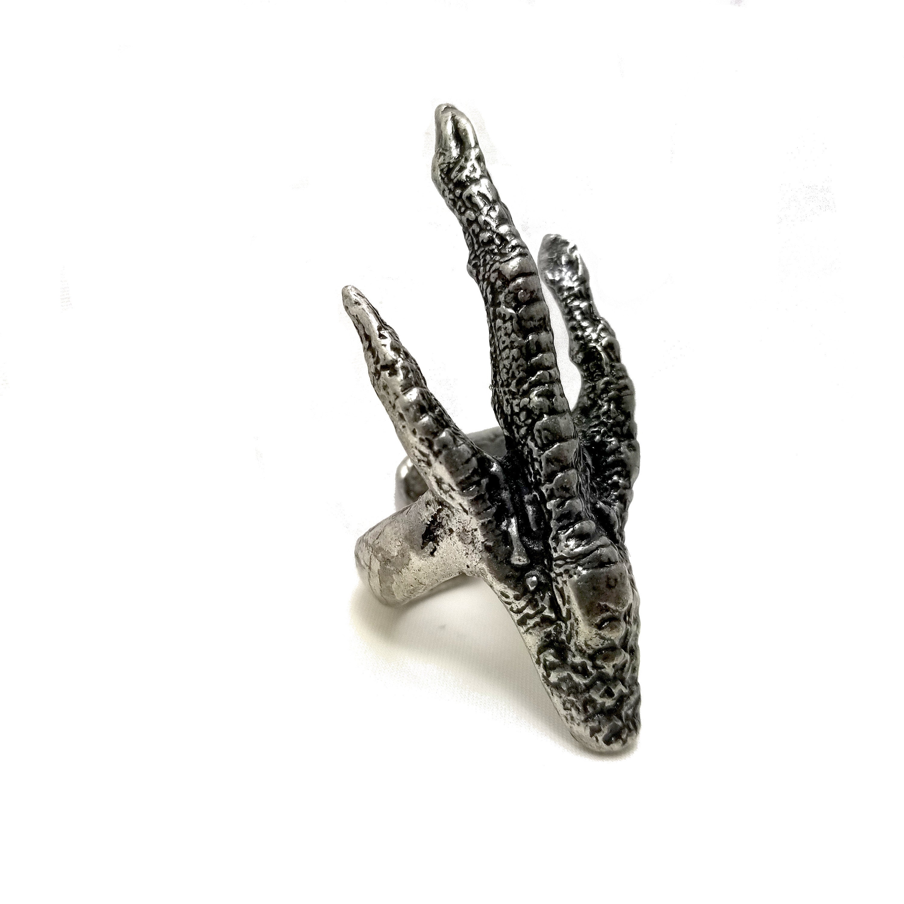 Chicken Foot Ring. Chicken Bone Ring. Chicken Foot. Bone. | Etsy