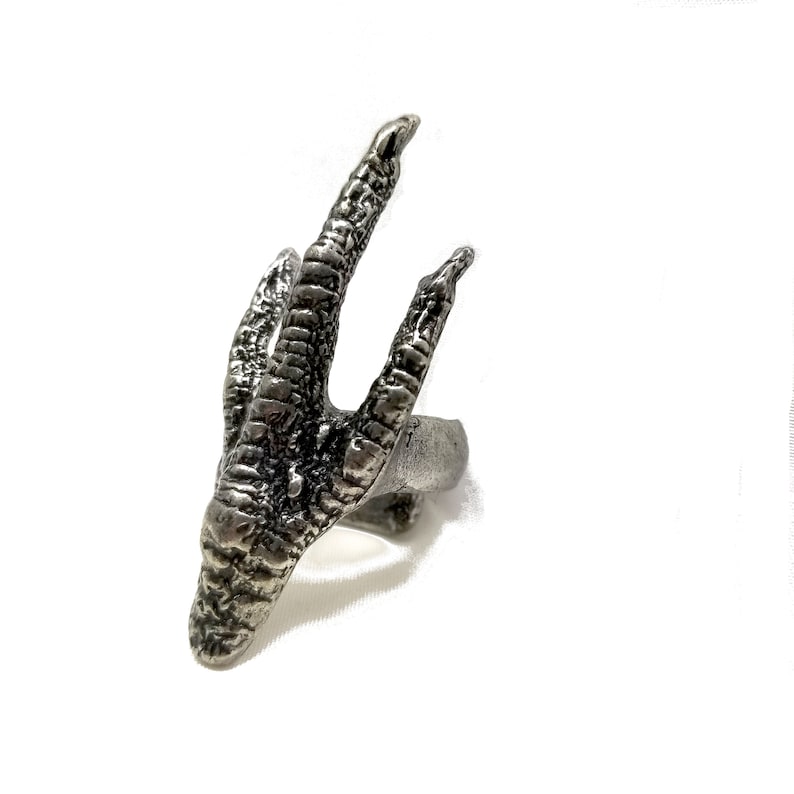 Chicken Foot Ring. Chicken Bone Ring. Chicken Foot. Bone. - Etsy