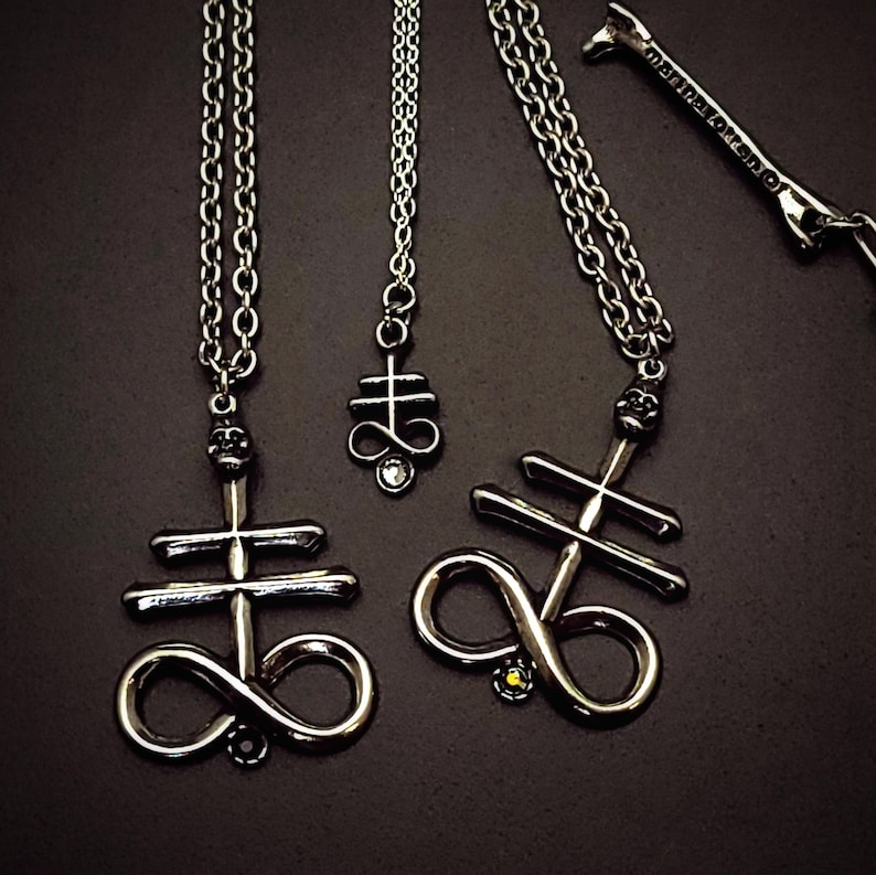 Leviathan Cross Necklace. Made to Order - Etsy