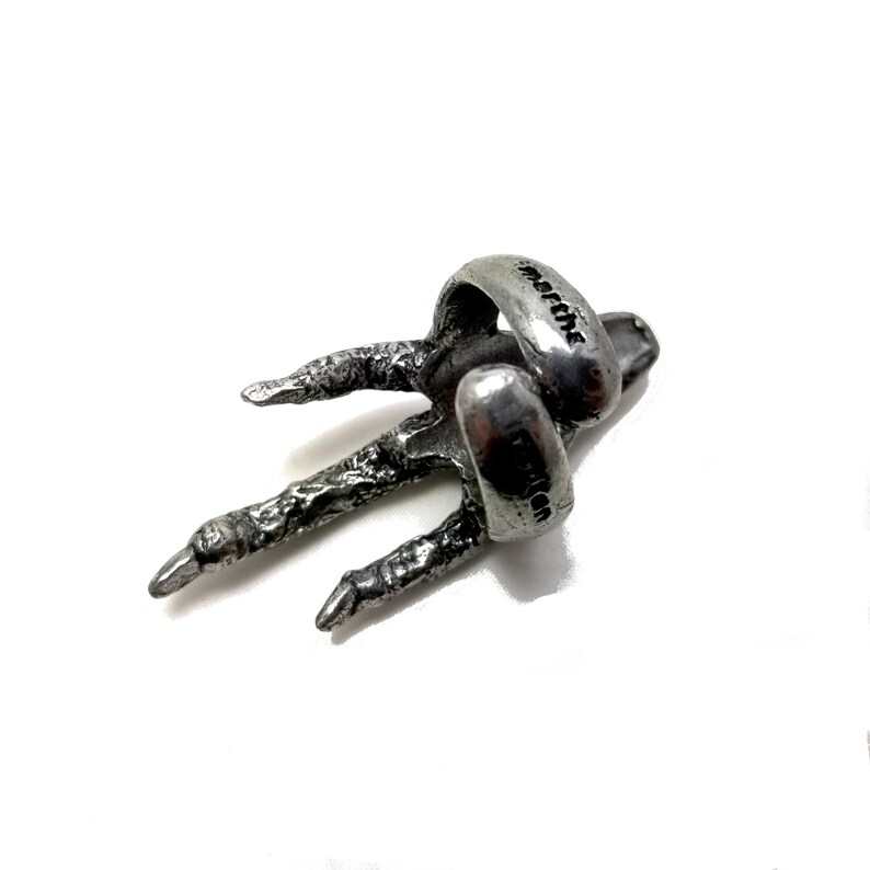 Chicken Foot Ring. Chicken Bone Ring. Chicken Foot. Bone. - Etsy