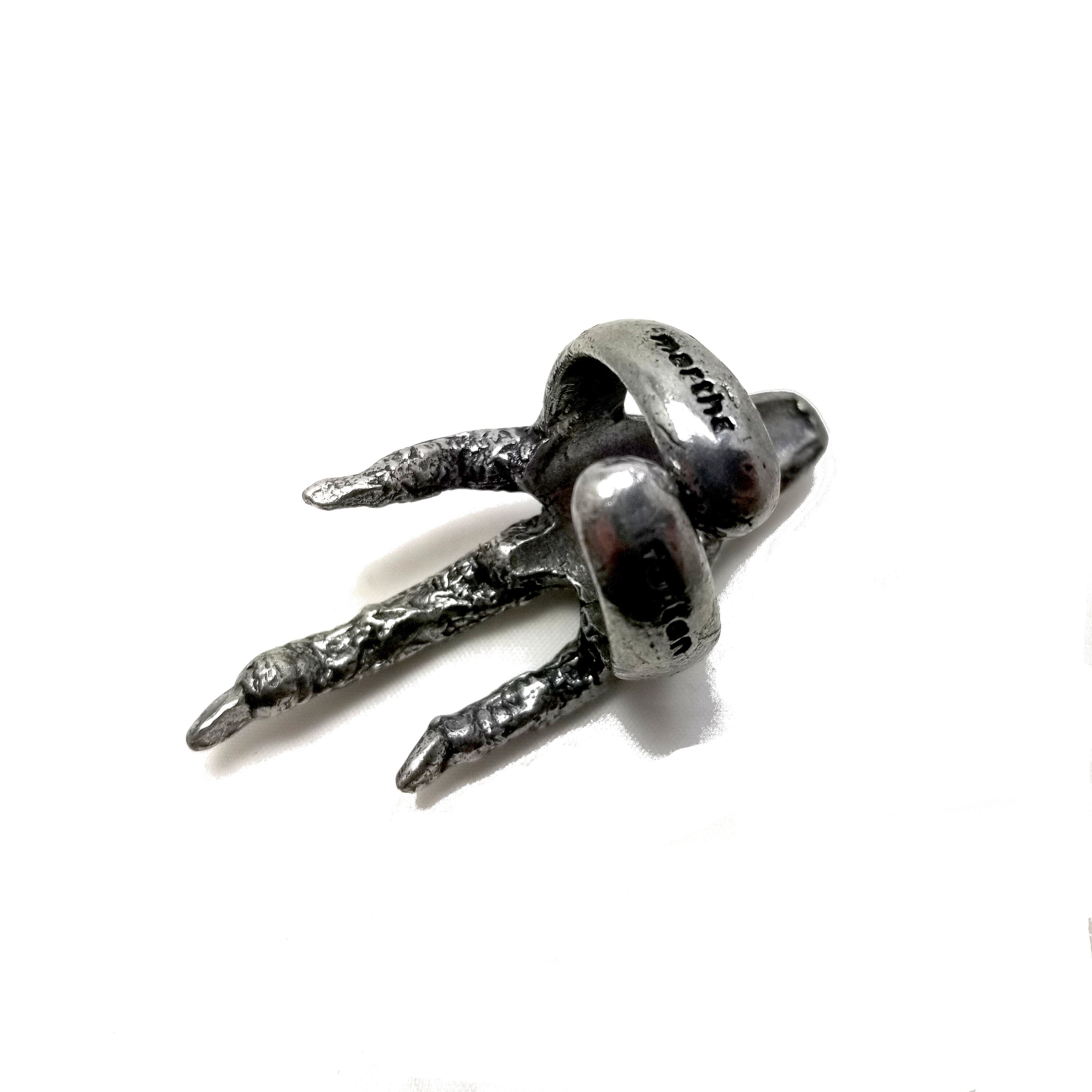 Chicken Foot Ring. Chicken Bone Ring. Chicken Foot. Bone. | Etsy