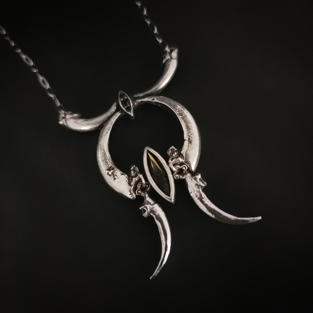 NYX Claw Pendant. Bird Claw Necklace - Etsy