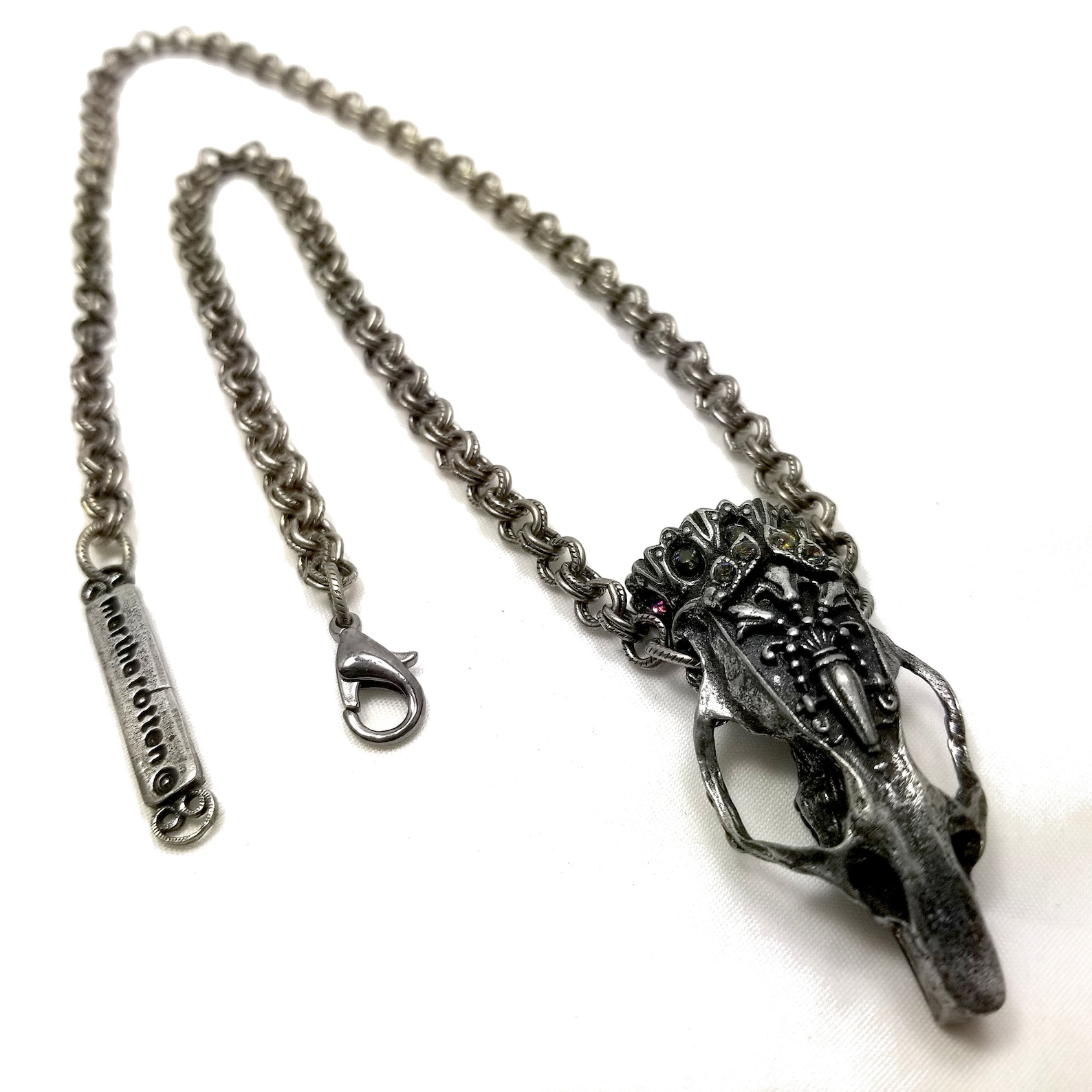 Rat King Necklace. Rat Necklace. Rat Skull. Rat Skull Necklace. Bone ...