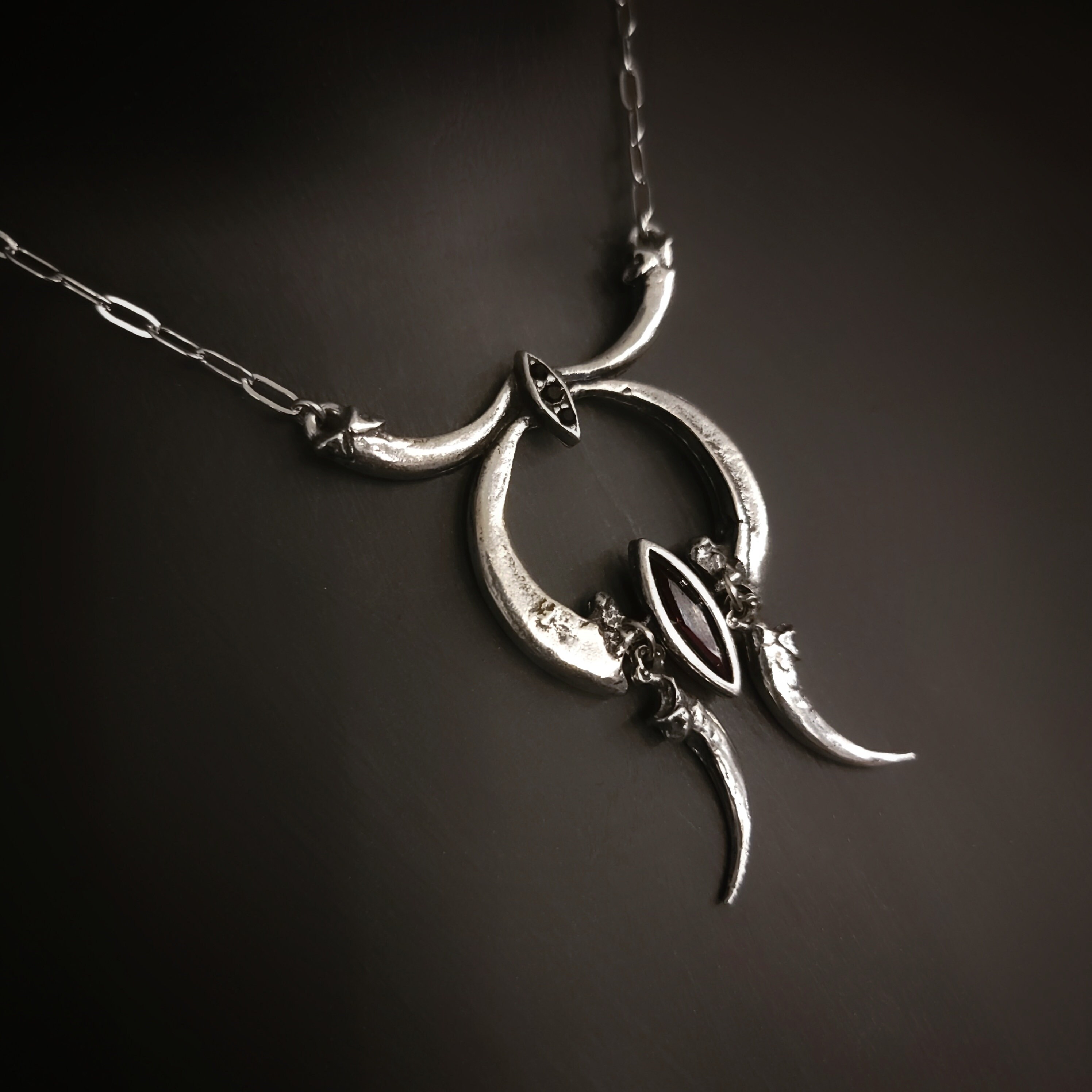 NYX Claw Pendant. Bird Claw Necklace - Etsy