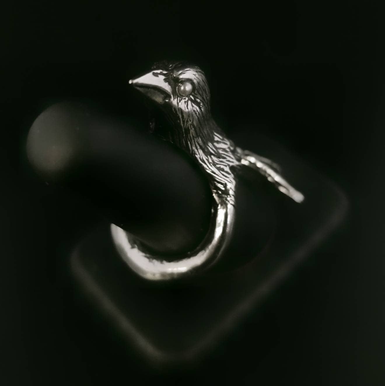 Bird Wrap Ring. Crow Ring. Raven Ring. Bird Ring | Etsy