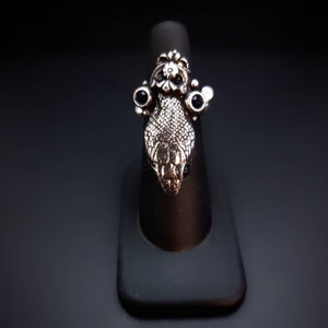 Rat Snake Ring. Snake Head Ring. Made to Order - Etsy