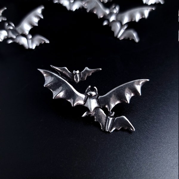 Bat Pin - Etsy