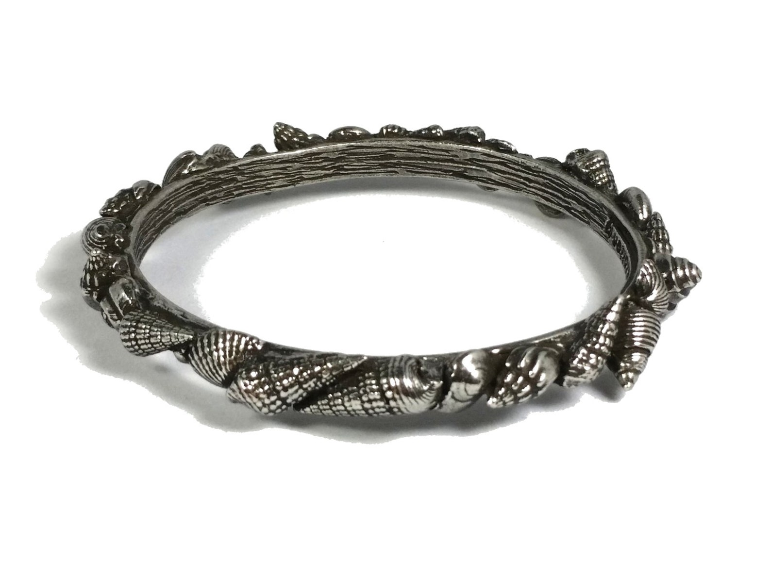 Set of 2 Shell Bangles. Conch Shell. Sea Shell Bracelet. Big | Etsy