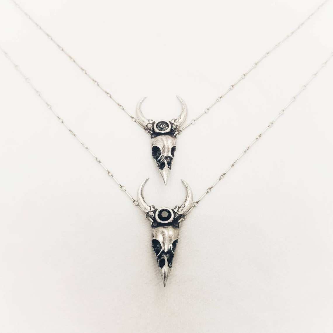 Moon Sparrow Pendant. Bird Skull. Sparrow. Bird Bones | Etsy