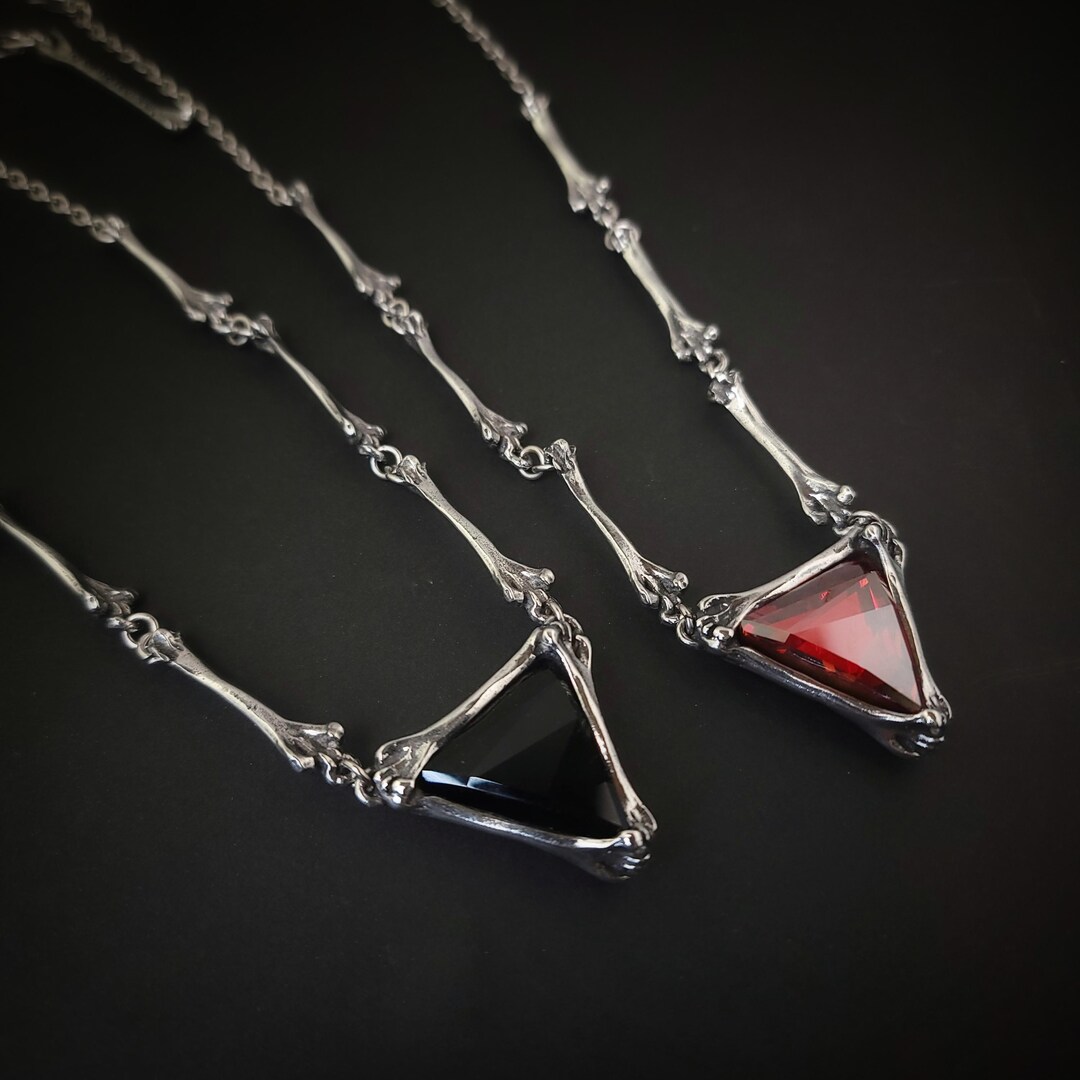 Pendentif tribone en cristal. Fabriqué sur commande - Etsy France