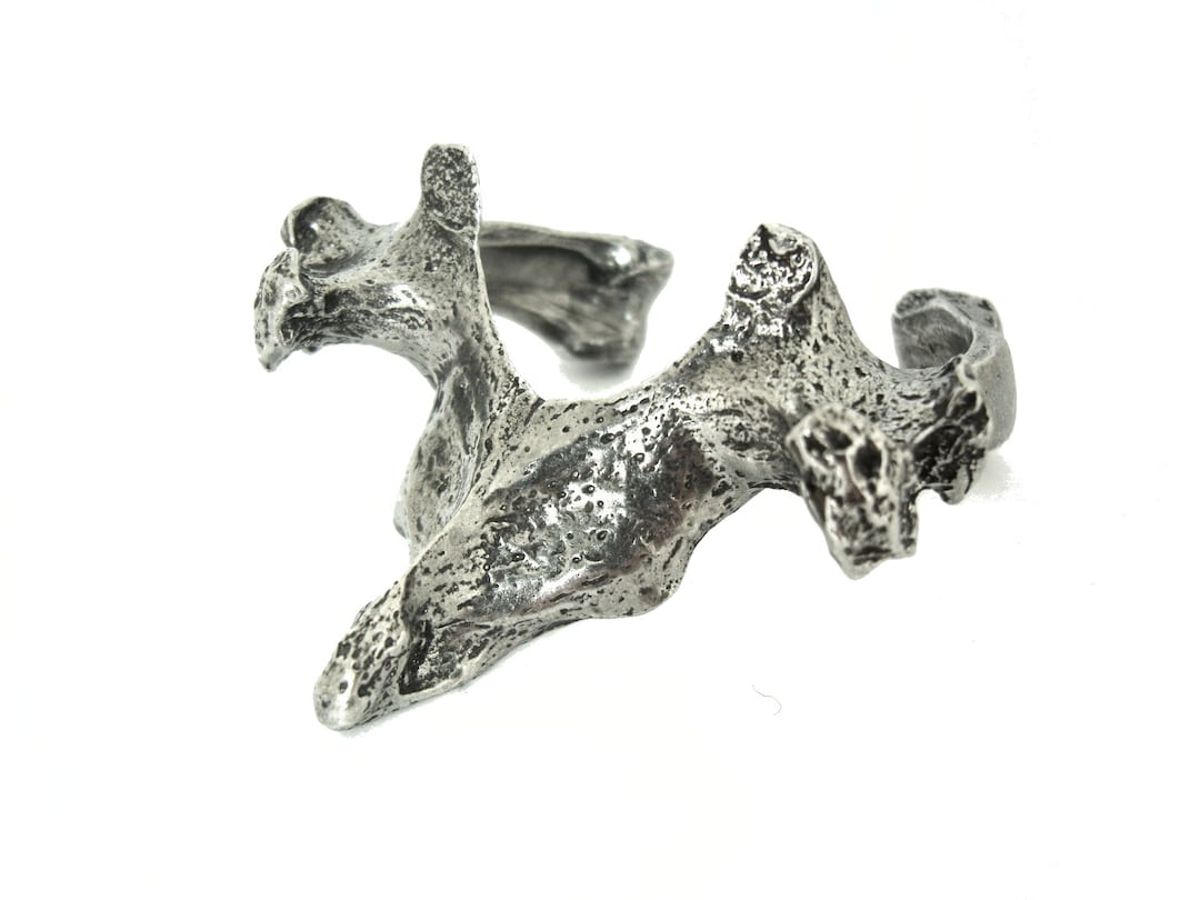 Dolphin Vertebra Cuff. Vertebra Bracelet. Bone Jewelry.. Made to Order ...