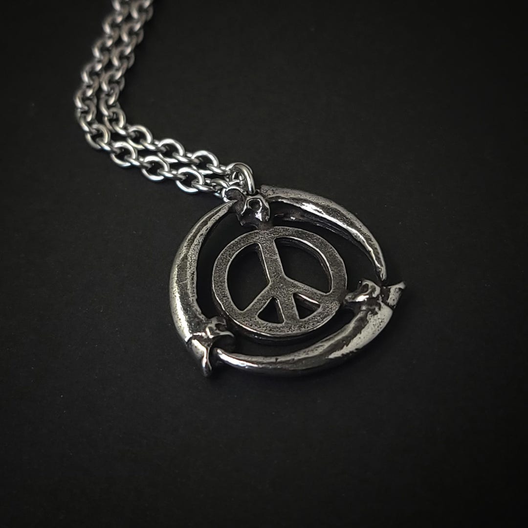 Owl Claw Peace Pendant No Christmas Guarantee - Etsy