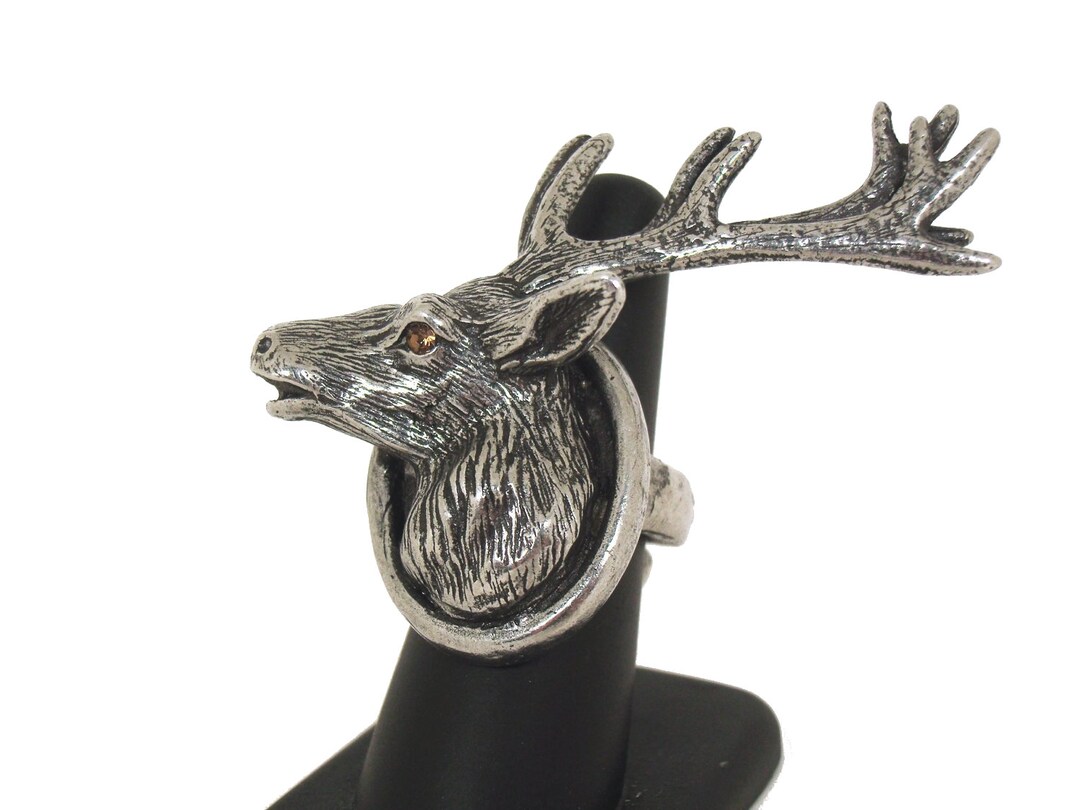 Reindeer Ring - Etsy