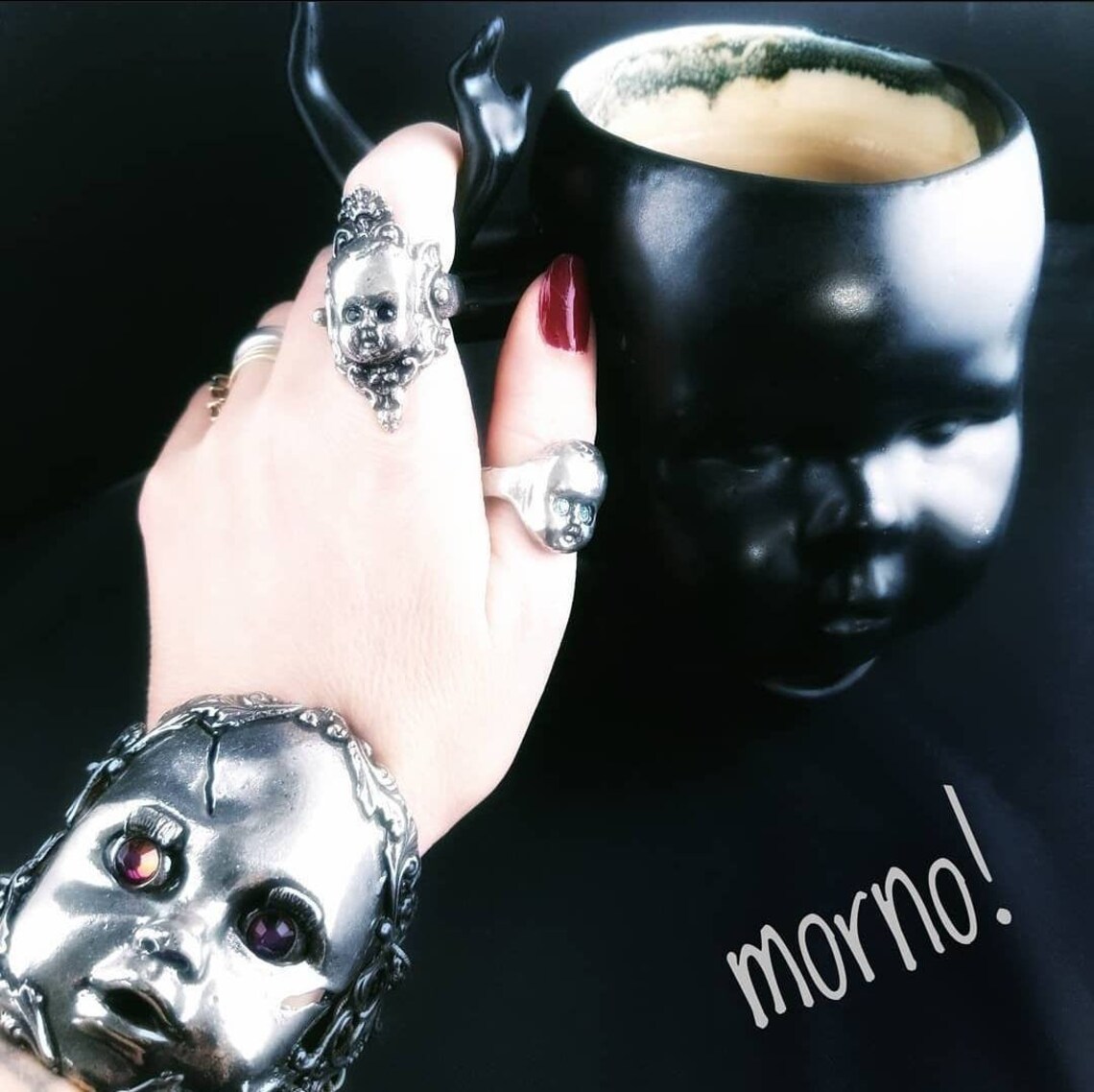 Doll Head Cuff. Rkb - Etsy