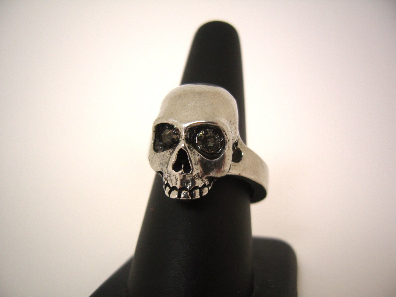 Small Skull Ring. Plain Skull Ring. Day of the Dead. Dia De Los Muertos ...