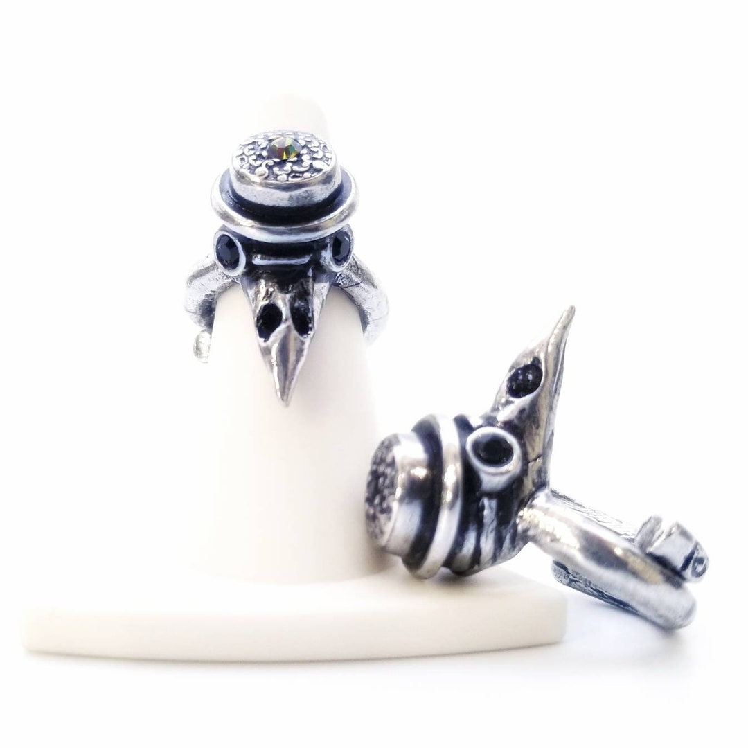 Plague Doctor Ring. Plague Doctor Jewelry. Plage Doctor Mask. Mask ...