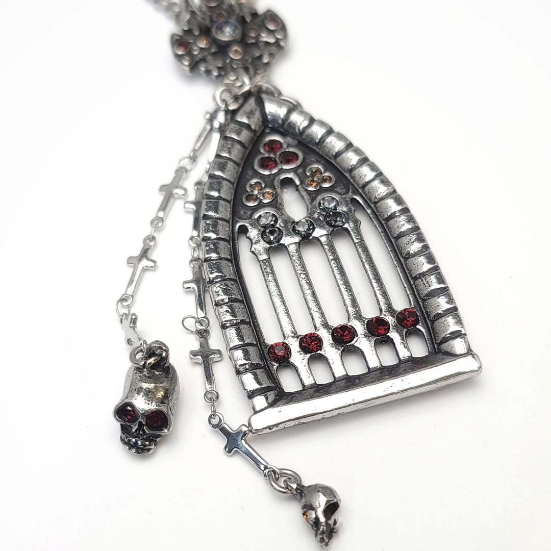 Gothic Cathedral Window Pendant (larger Version). Made to Order - Etsy