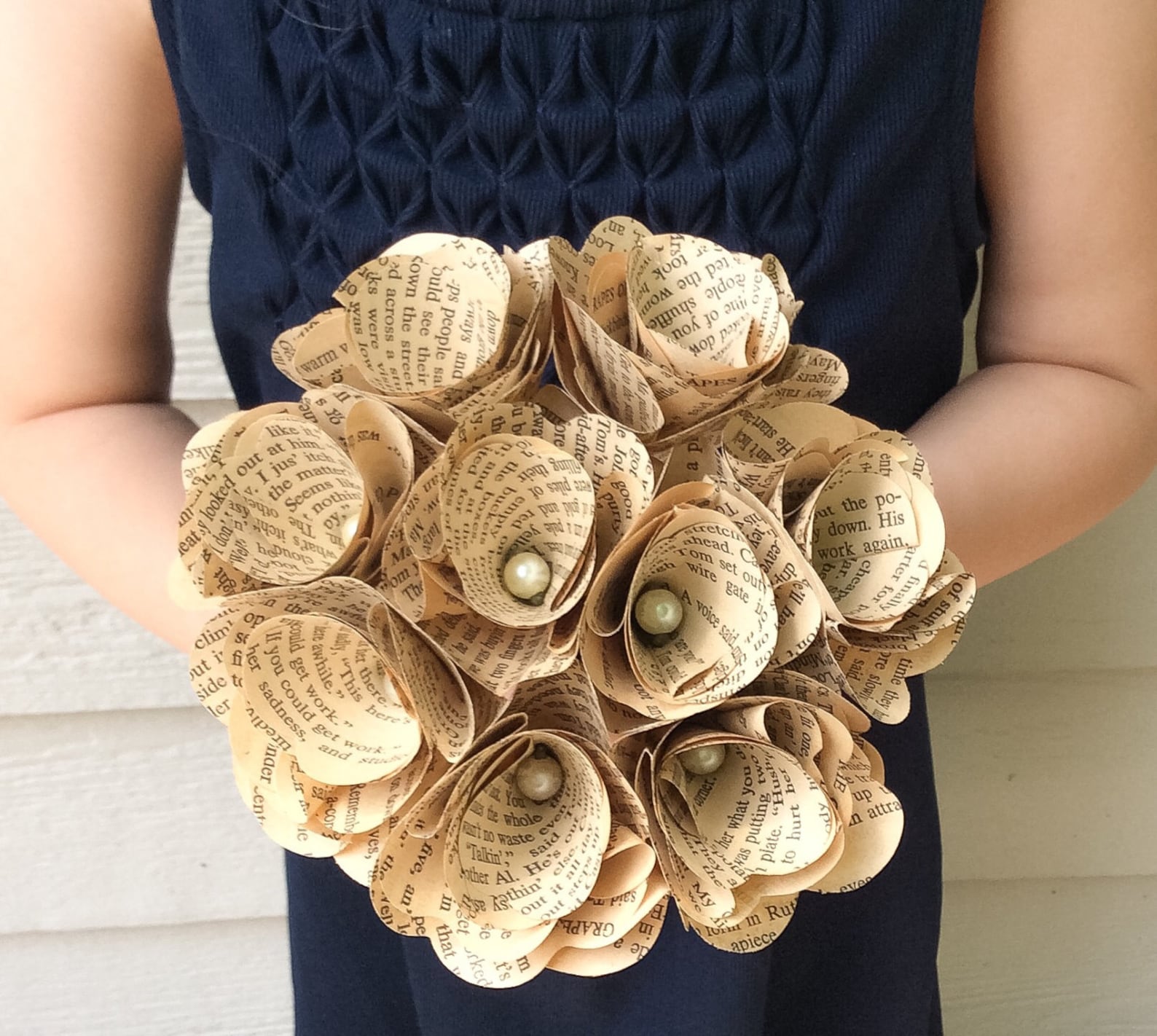 Book Bouquet Custom Book Bouquet Paper Bouquet Paper - Etsy