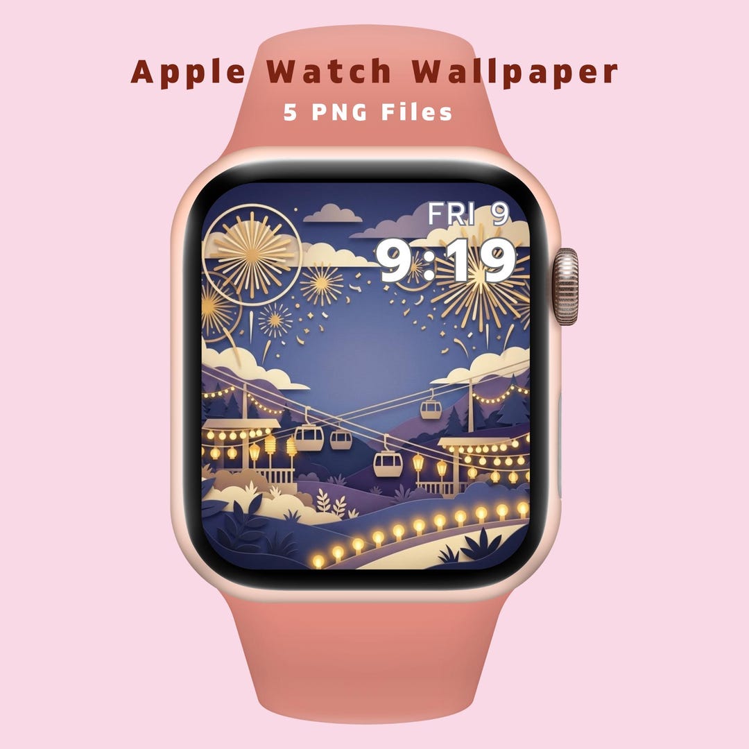 Apple Watch Wallpaper Carnival Set | Dreamy Festival Watch Face ...
