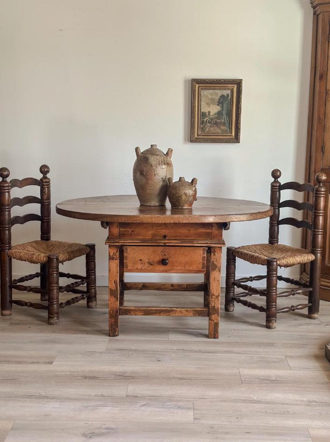 Antique Spanish Tax Collector’s Table With Hidden Storage – 17th-18th ...
