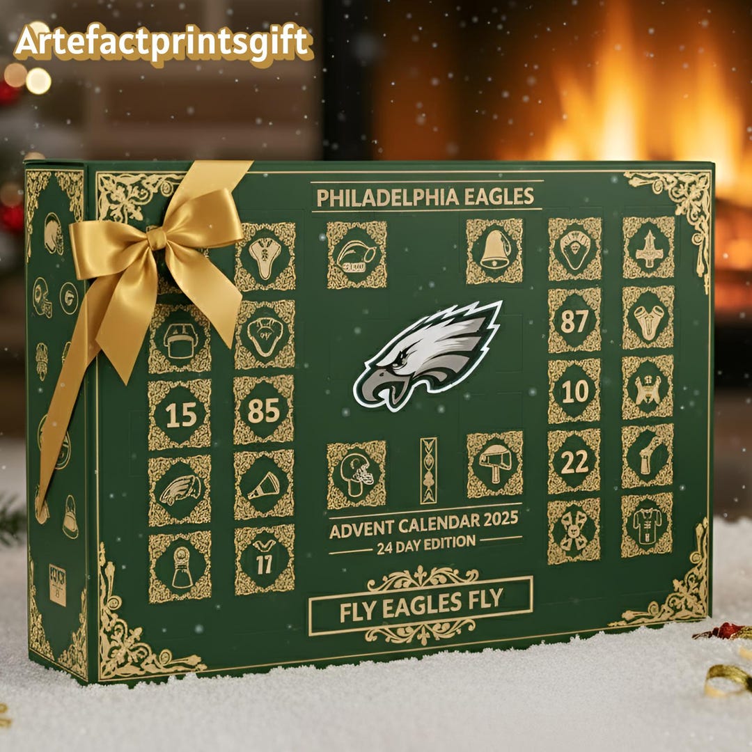 Philadelphia Eagles Advent Calendar 2025 – 24-day Christmas Countdown ...