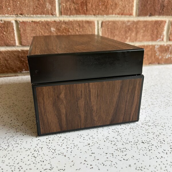 Address File Box - Etsy