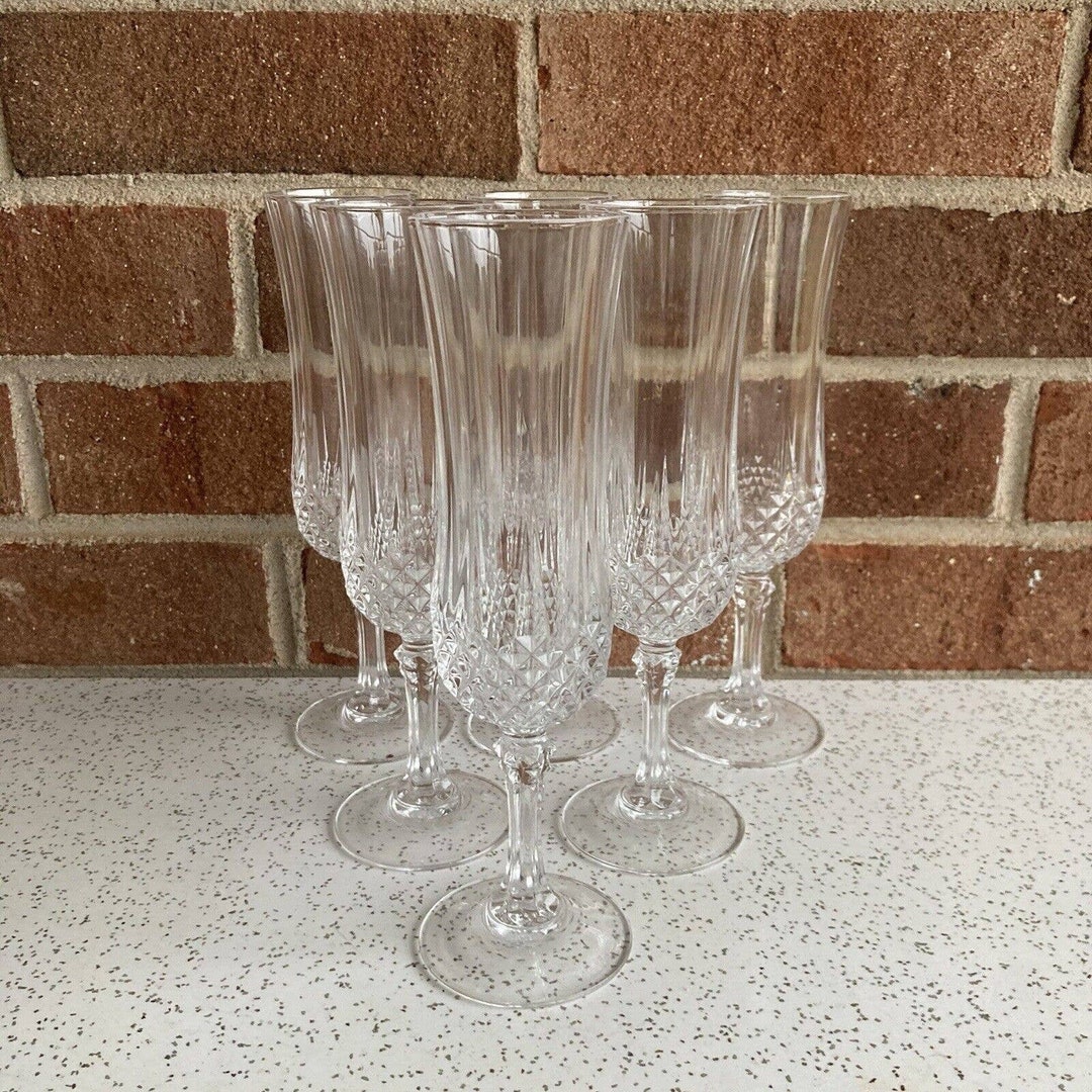 Vintage Longchamps Crystal D'arques Crystal Champagne - Etsy