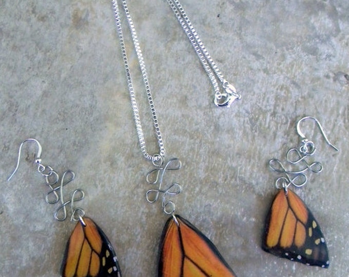 Beautiful Elegant 3 Piece Monarch Butterfly Wing Set. - Etsy