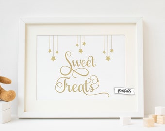 Sweet Treats Candy Bar Sign Twinkle Twinkle Little Star • Babies Are ...