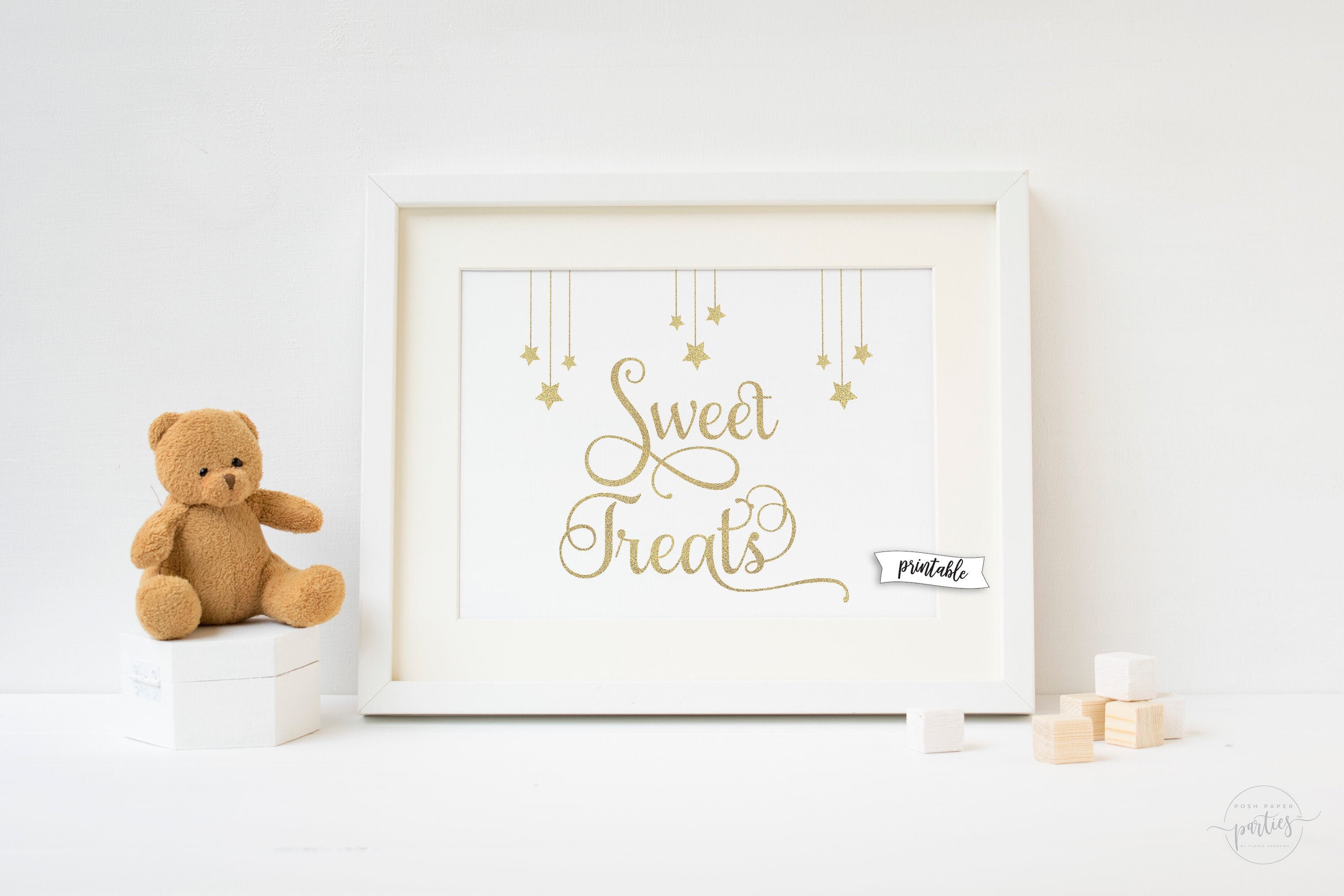 Sweet Treats Candy Bar Sign Twinkle Twinkle Little Star - Etsy
