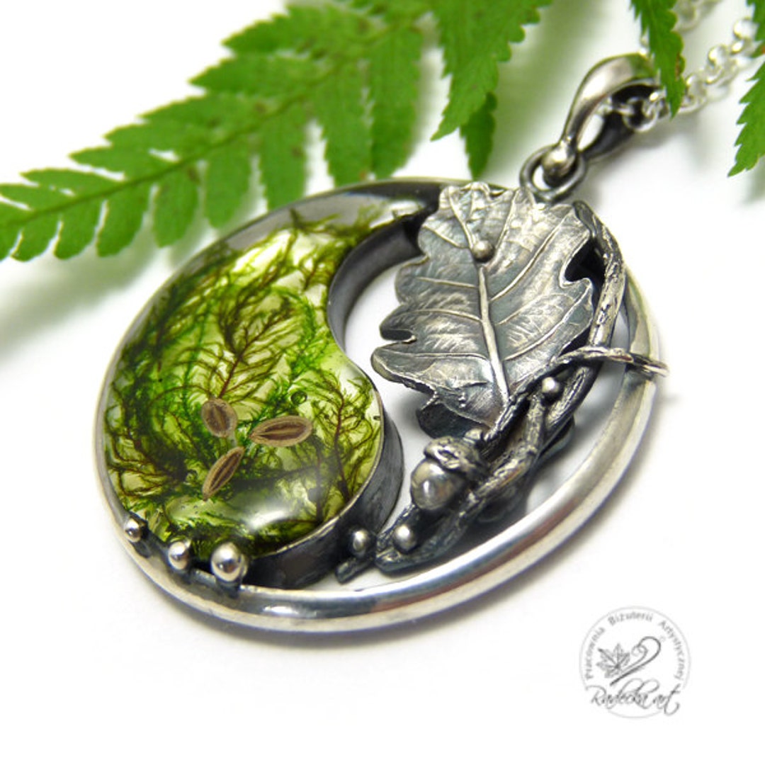 FREE SHIPPING, Yin Yang Jewelry, Yin Yang Necklace, Metal Clay , Yin ...