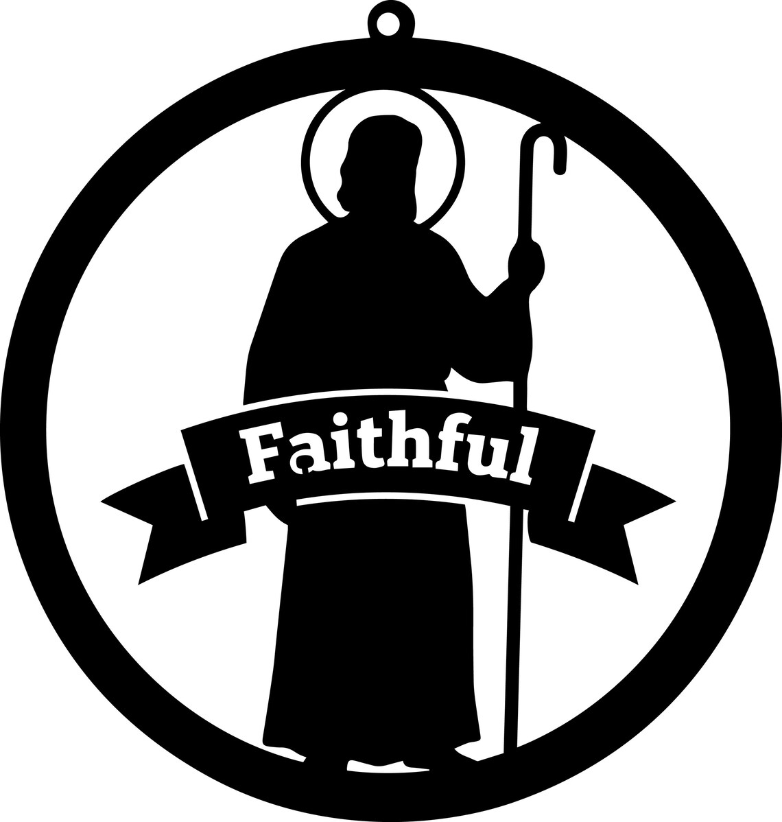 Saint Joseph Ornament, Faithful Christian Laser Cut File (SVG) - Etsy