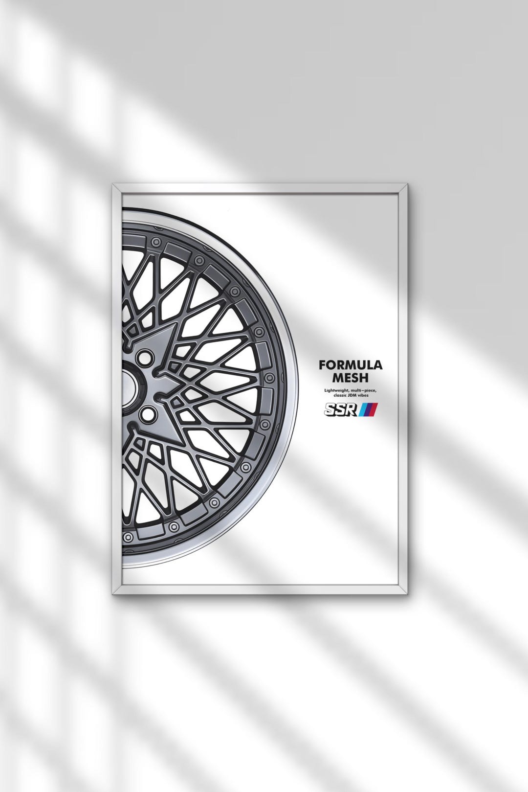 SSR Formel Mesh Poster: JDM Auto Kunstdruck (Digitaler Download) - Etsy.de