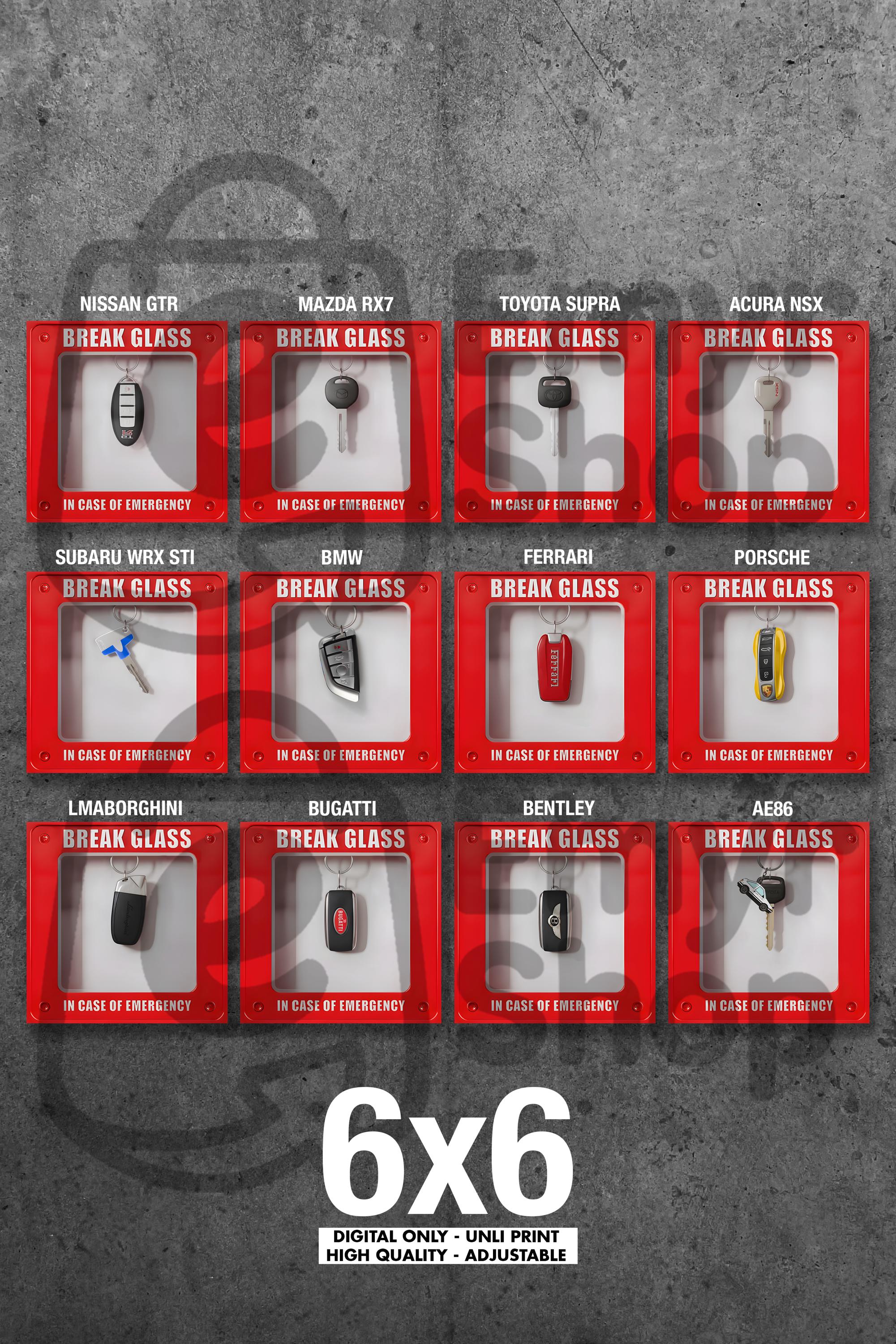 Toyota Supra MK4 Emergency Key JDM Car Poster (digital Download) - Etsy