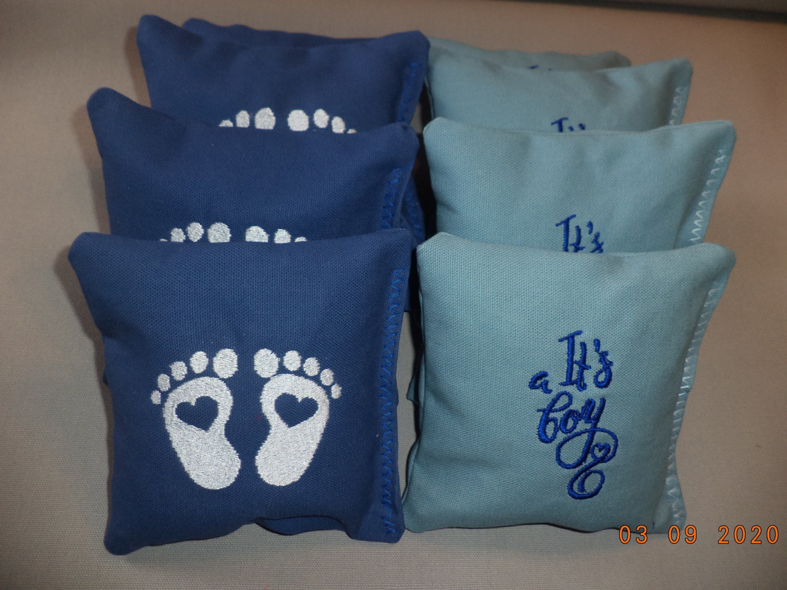 Cornhole Bags Baby Shower Baby Reveal Party Corn Hole Bean | Etsy