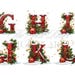Christmas Alphabet Clipart Set | A–Z Letter PNG Bundle | Holiday ...