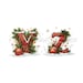 Christmas Alphabet Clipart Set | A–Z Letter PNG Bundle | Holiday ...