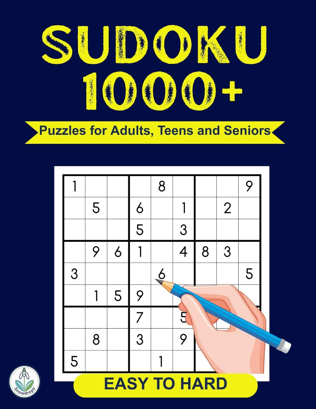 1000+ Sudoku Puzzles Book – Easy to Hard | Solutions Included | Digital ...